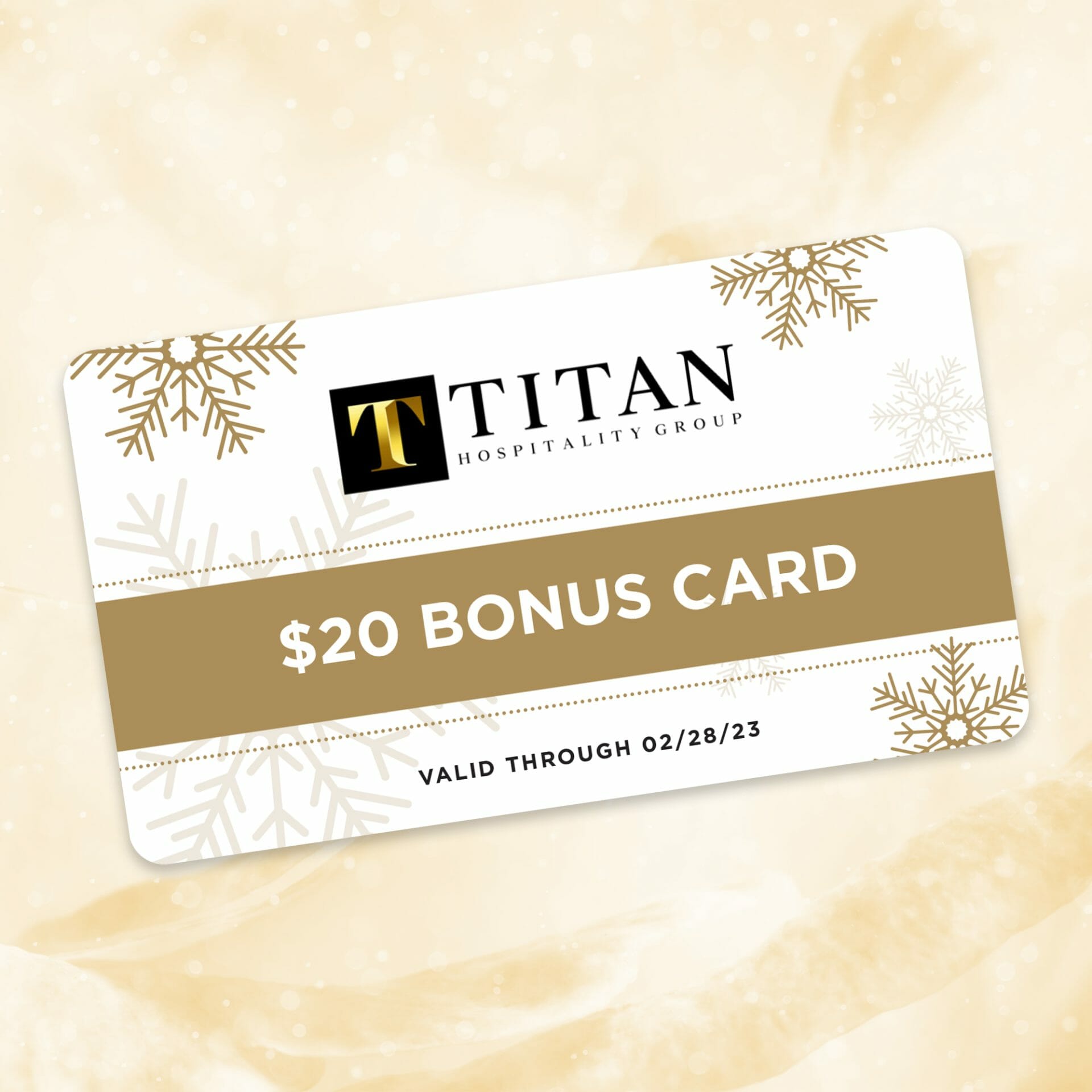 Gift Cards - Titan Hospitality Group